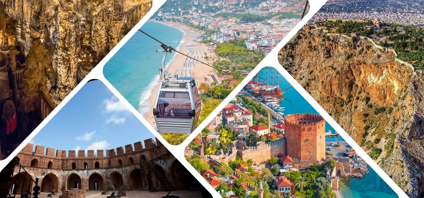Alanya Stadtrundfahrt von Side | Deutsch Geführten Tour Buchen